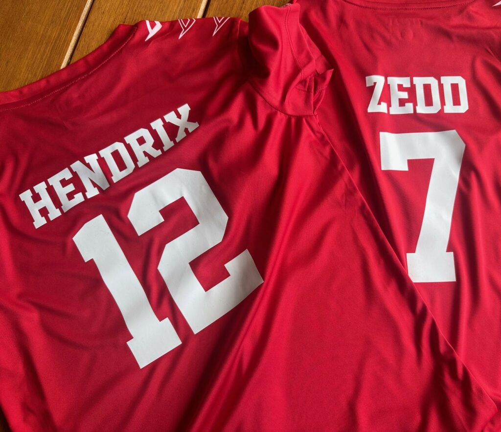 Customised Name & Number Shirts: Stand Out with Personalised Style
